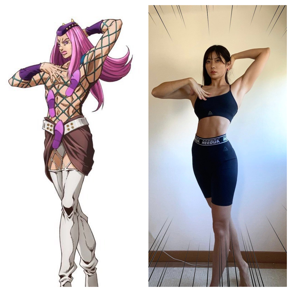 日本辣妹coser超還原JoJo立，網民鼻血：這身材誰頂得住啊！！ | LINE購物