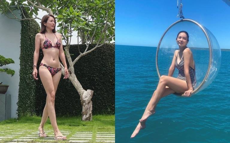 高宇蓁穿比基尼秀47kg火辣好身材！透露靠「這招」保持體重數十年如一日！ | Styletc | LINE TODAY