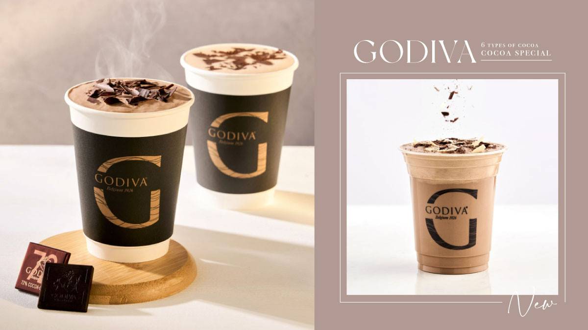 GODIVA「可可特調飲品」6款新上市！黑巧克力奶昔、70%黑巧克力飲、原味可可拿鐵超欠喝 | beauty美人圈 | LINE TODAY