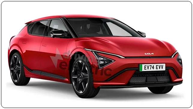 全新車頭設計向 EV9、EV5 看齊，Kia EV6 小改款車型可能長這樣？ | DDCAR 電動車 | LINE TODAY