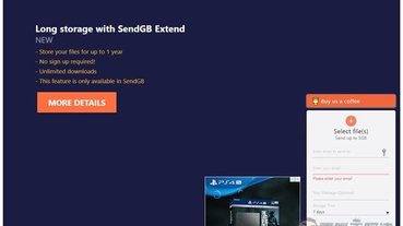 SENDGB 最長可存 90 天（有大小限制）、最大 5GB 的免費檔案分享服務，無需註冊即可使用 | LINE購物