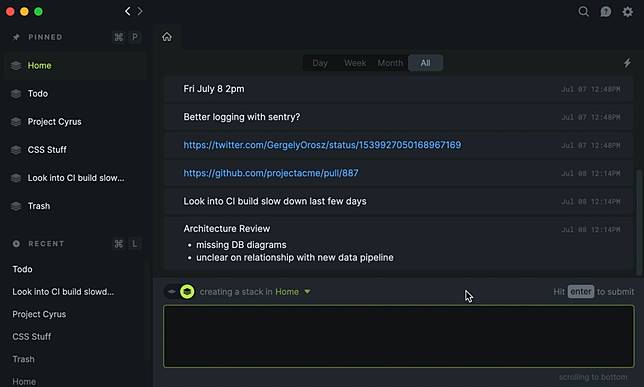 用鍵盤、快捷鍵就能完成一天工作，新創Stashpad打造專為工程師設計的筆記軟體 | 創業小聚 | LINE TODAY