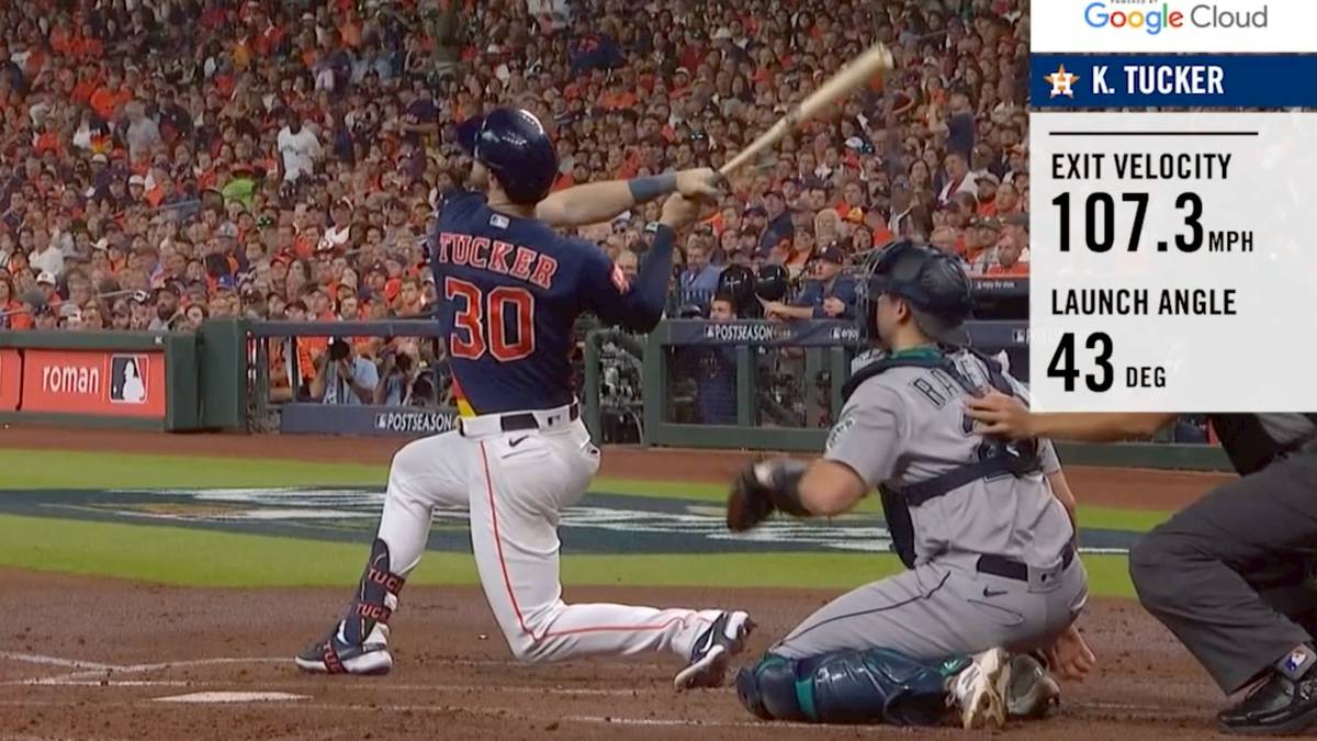 107.3英里速射轟砲 Tucker轟開得分大門【MLB 精彩好球】2022.10.14 | 美國職棒大聯盟 | LINE TODAY