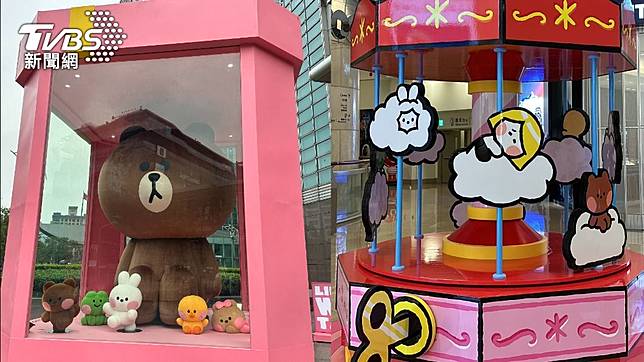 LINE FRIENDS台北101集合 13處打卡點萌爆 | TVBS | LINE TODAY