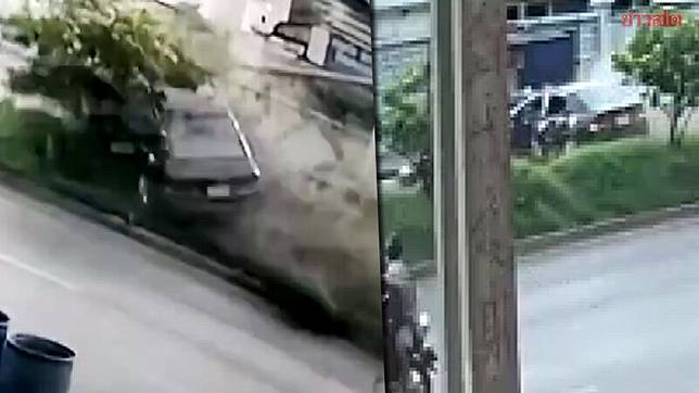 นาทีมรณะ! เก๋งพุ่งข้ามเกาะกลาง อัดจยย. 2 คัน ลอยกระเด็นดับ 1 เสียขา 1 (คลิป) | Khaosod | LINE TODAY