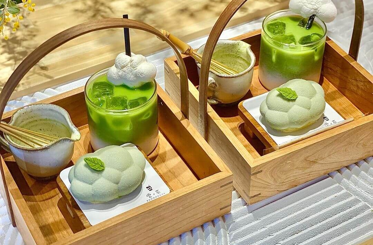 京都咖啡廳｜「雲ノ茶kumonocha」雲朵造型抹茶甜點 好吃又好拍！ - LINE旅遊