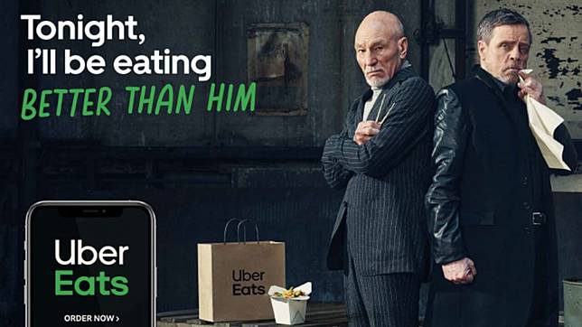 Uber Eats 最新廣告超狂 !《星際大戰》路克天行者 PK《星際爭霸戰》畢凱艦長 | 電影神搜 | LINE TODAY