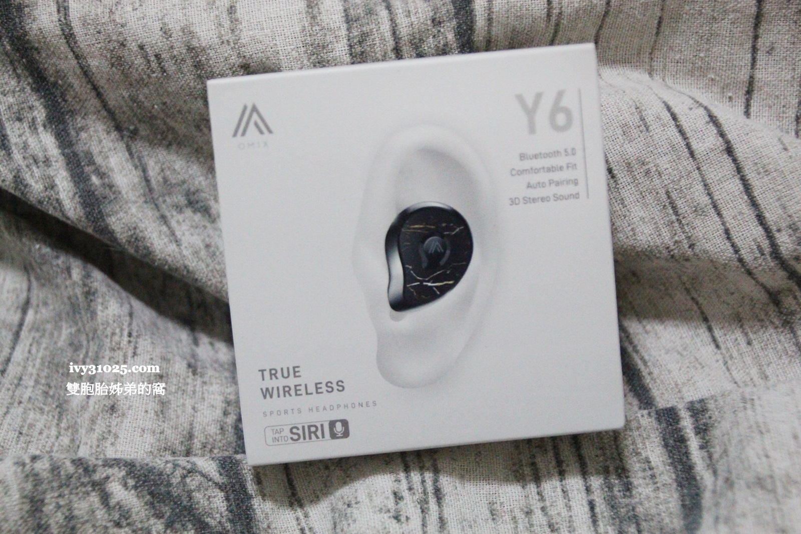 Omix Y6 真無線半入耳式 運動藍牙耳機 石磨烯震模 外型與舒適兼具 Line購物