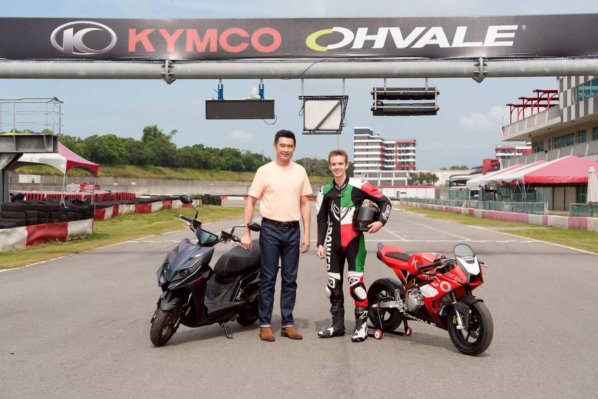 KYMCO 正式啟動 OHVALE 統規賽車 霸氣進軍台灣賽事！接軌國際級統規賽車 台灣專屬版本OHVALE GP2 160驚豔UCRR ...