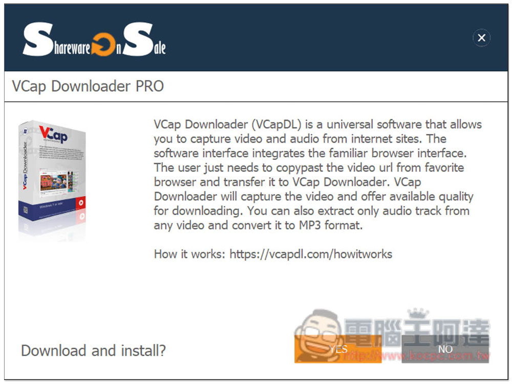 VCap Downloader PRO 萬用線上影音下載軟體限免，還內建擷取功能，可下載 M3U8 格式 | LINE購物