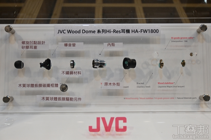 JVC 在台發表全新一代木質振膜入耳式耳機 HA-FW1800，主打逼真生動的音效表現，售價 18,900 元 | LINE購物