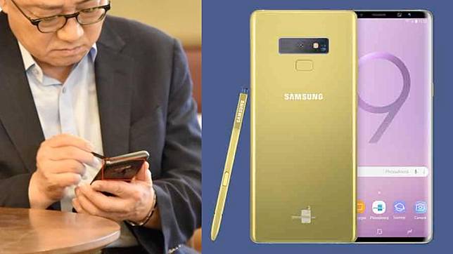 MThai.com - Tech | ภาพหลุด!! DJ Koh ซีอีโอ Samsung ใช้งาน Galaxy Note 9 ...