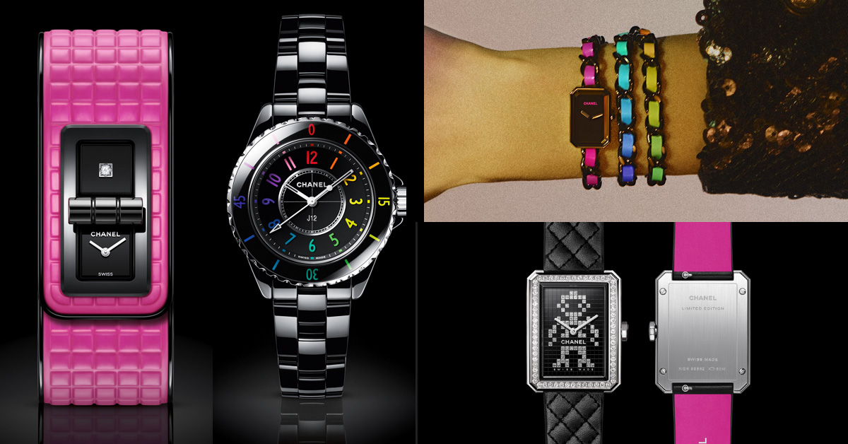 香奈兒J12推薦買這款！「Electro」系列超限量登場！Premiére、Boy・Friend、Code Coco彩虹上身，錯過再等一萬年 | LINE購物