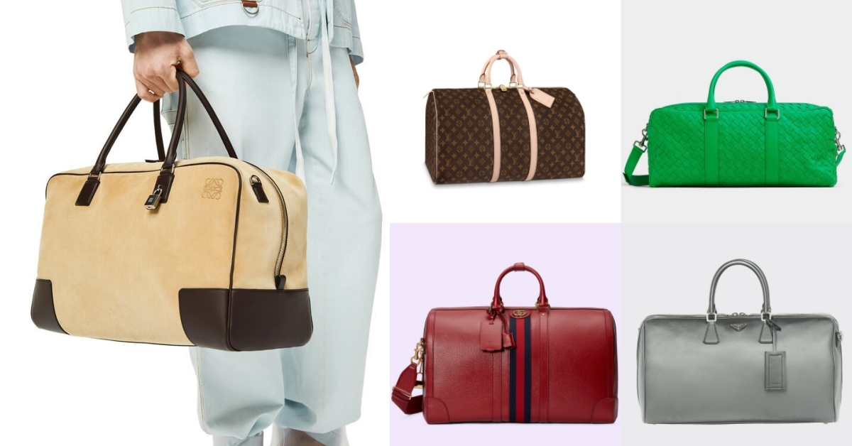 2023「精品旅行袋」推薦8款！LV、Celine老花不過時，復古控最愛Loewe「Amazona」！ | LINE購物