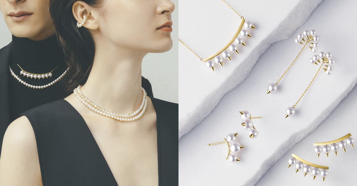 Tasaki經典「Danger」系列再推7大新款設計！柔中帶剛的珍珠反差感，連男生配戴都超有型 | LINE購物