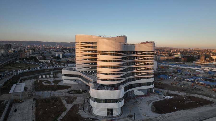 Feature: From nothing to iconic landmark -- Africa CDC headquarters ...