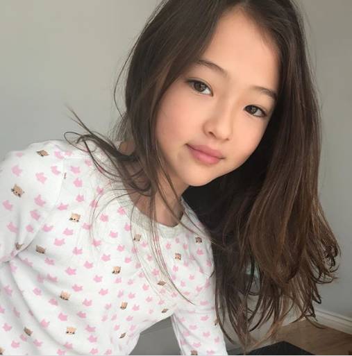 สวยจนไม่อยากละสายตา Ella Gross นางแบบเด็ก ลูกครึ่งเกาหลี อเมริกา