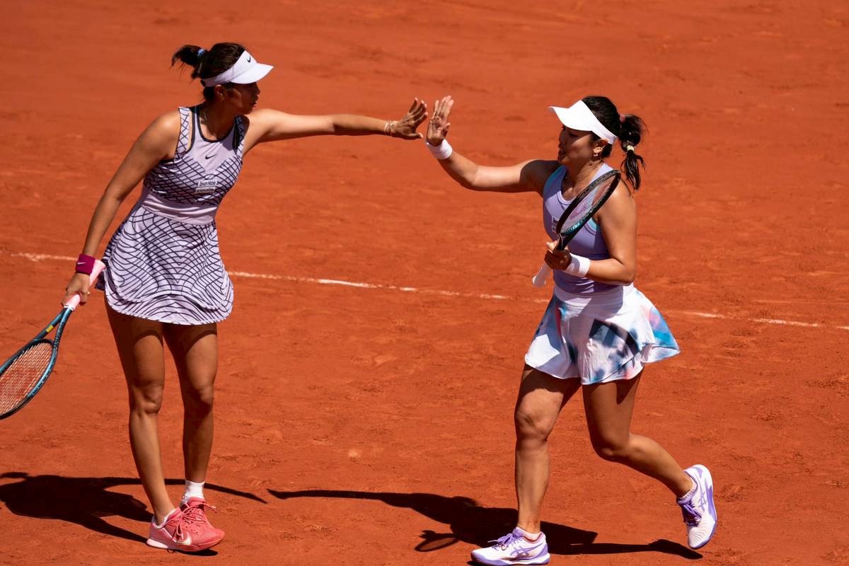 法網女雙8強止步 詹詠然：紅土賽季結束，繼續努力草地見 | TSNA | LINE TODAY