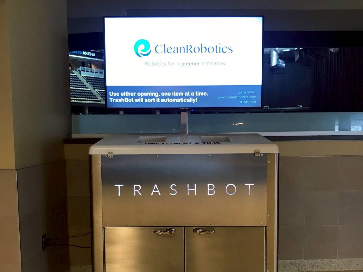 分類準確率高達 90%！TrashBot 推 18 萬元 AI 垃圾桶，讓消費者「無腦」丟垃圾 | 科技新報 | LINE TODAY