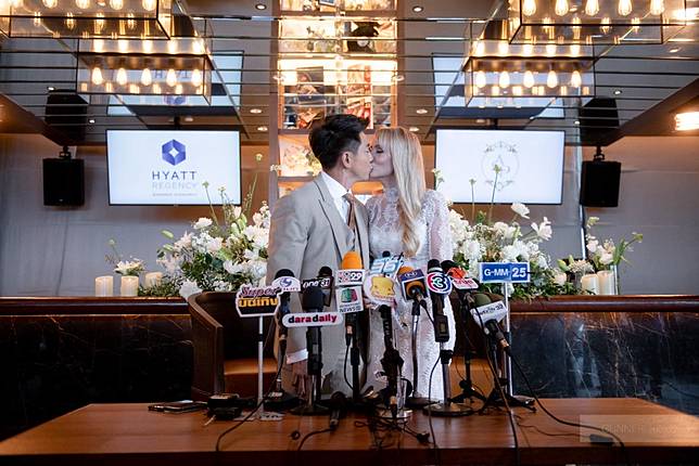 PPTV HD 36 | " บอย พิษณุ" ควง " อแมนด้า" ฉลองวิวาห์ที่เมืองไทย