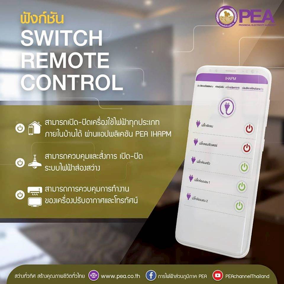 "PEA IHAPM" เครื่องตรวจจับและควบคุมการใช้พลังงาน การใช้ไฟฟ้าอัจฉริยะ | สวพ.FM91 | LINE TODAY