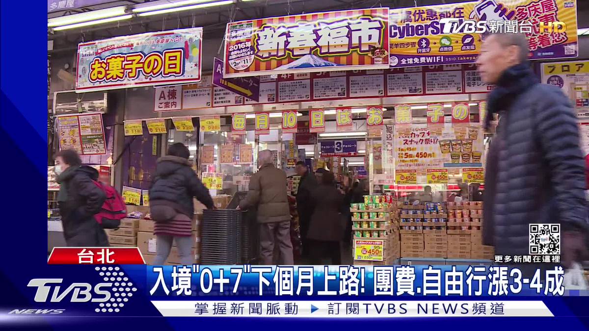 入境「0+7」下個月上路！ 團費、自由行先漲3到4成 | TVBS 新聞影音 | LINE TODAY