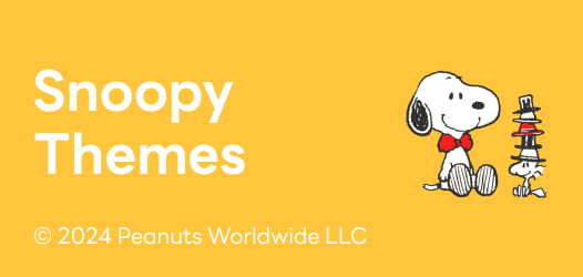 Snoopy Themes | LINE STORE