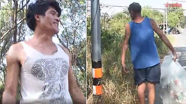 พบหนุ่มใหญ่เบลเยียม ปิ๊งรักหนุ่มไทย ยอมลำบากทิ้งธุรกิจครอบครัว เดินเก็บขวดขาย | Khaosod | LINE TODAY