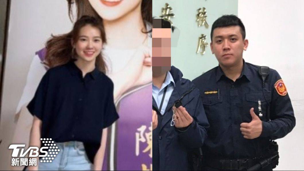 最美里長陳紫渝戀愛ing 永和帥警男友正面照曝光 | TVBS | LINE TODAY