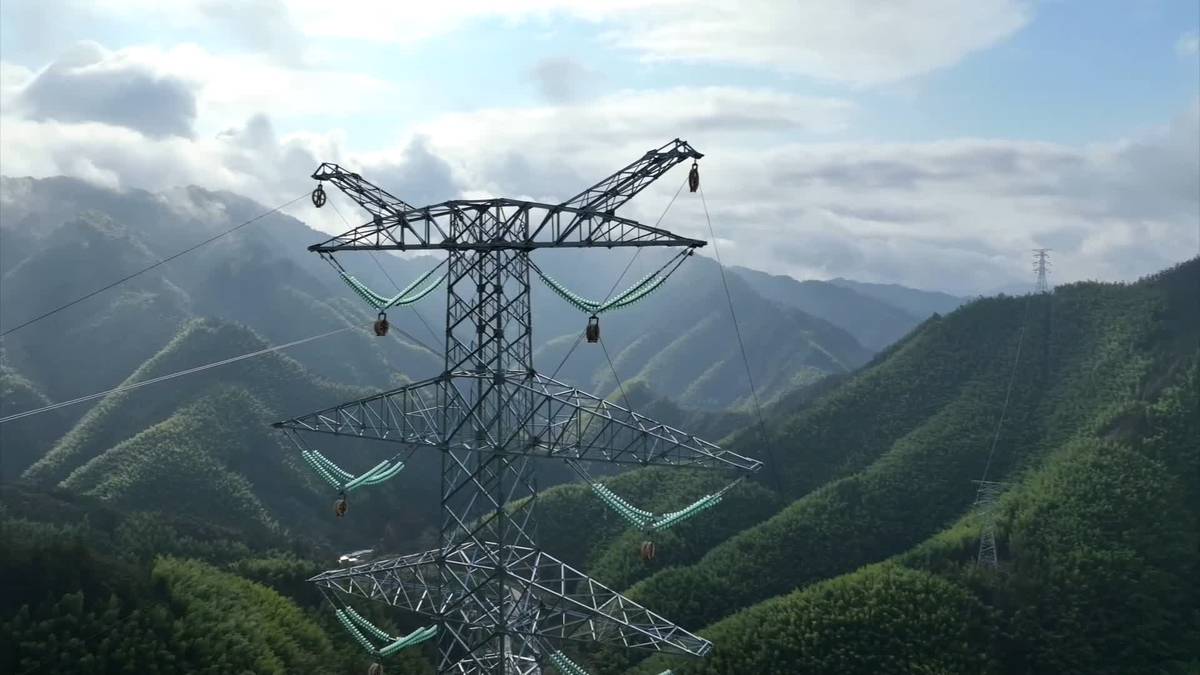 Construction of 220KV power line project in full swing in E China ...