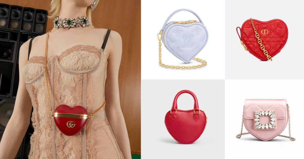 2023精品愛心包Top10，LV、Celine、Dior、YSL...每一款都別出心裁、讓你一秒成為偷心賊女孩！ | LINE購物