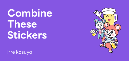 Combine These Stickers | LINE STORE