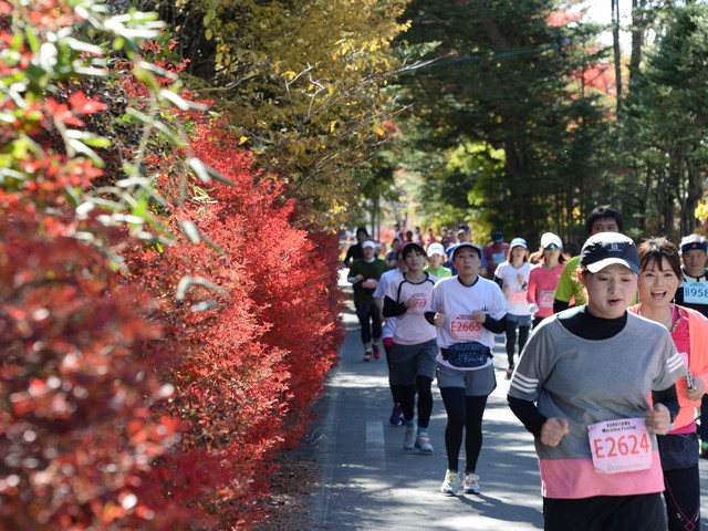 軽井沢でリゾートマラソンフェスティバル（RUNNET）