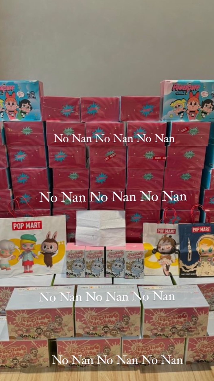 Nonan online 💯 popmart sneakers