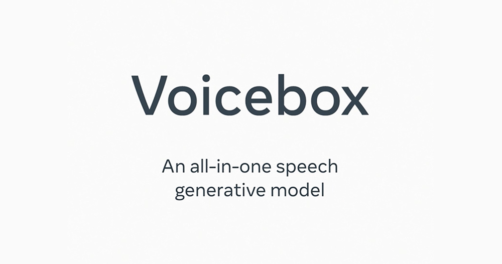 Meta Voicebox AI 只需 2 秒聲音樣本即可生成多國語音，還能講出不同風格 | LINE購物