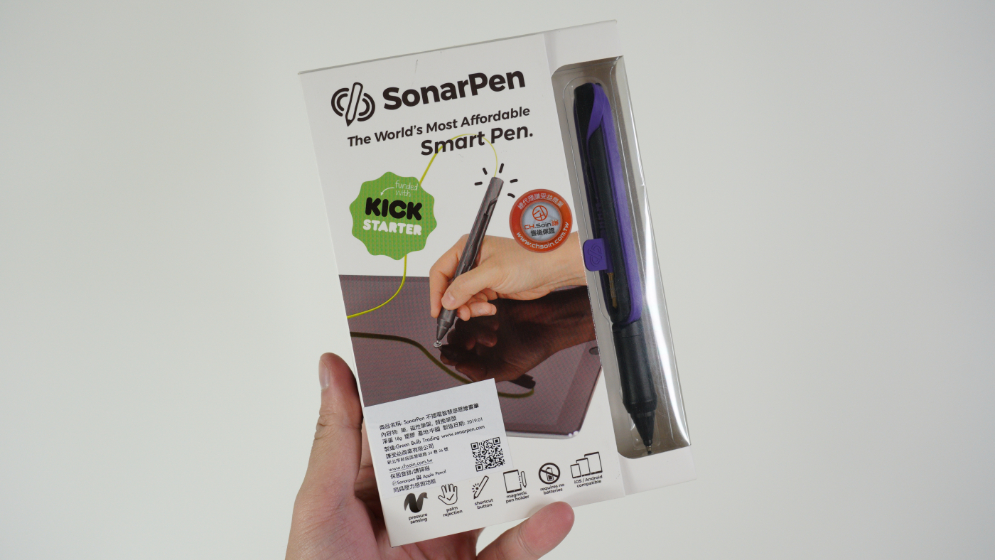 SonarPen 開箱 – C/P 值超高的 iPad 感壓觸控筆 | LINE購物