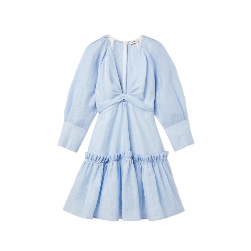 Sandro 2023春夏洋裝推薦Top8，追求好感度首選多口袋洋裝、細肩帶編織洋裝是海島戰袍！ | LINE購物