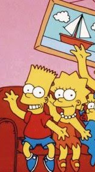 The Simpsons on LINE