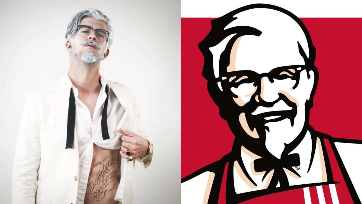 KFC最新代言人！肯德基爺爺變身「腹肌刺青帥哥」 | VOGUE | LINE TODAY