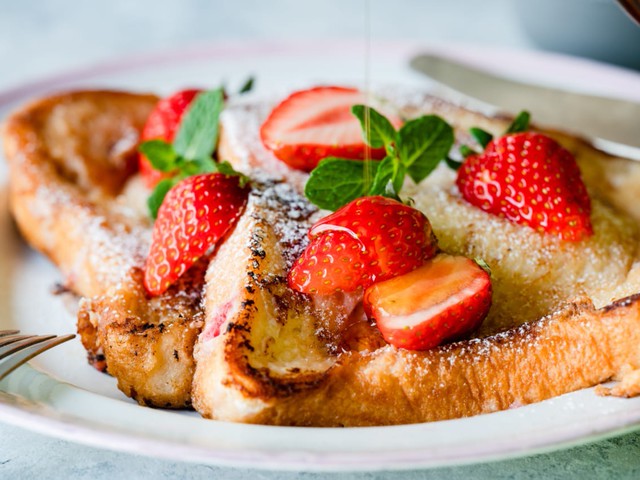 甘いご褒美、いちごミルクフレンチトースト（CHANTO WEB）