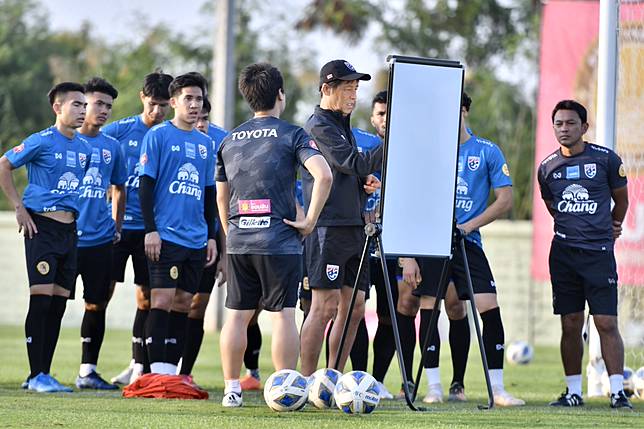 Soccersuck | จำลองเกม! " นิชิโนะ" หวังใช้เกมลับแข้ง " ซาอุ" เช็คระบบ " ช้างศึกU23" ก่อนดวล ...
