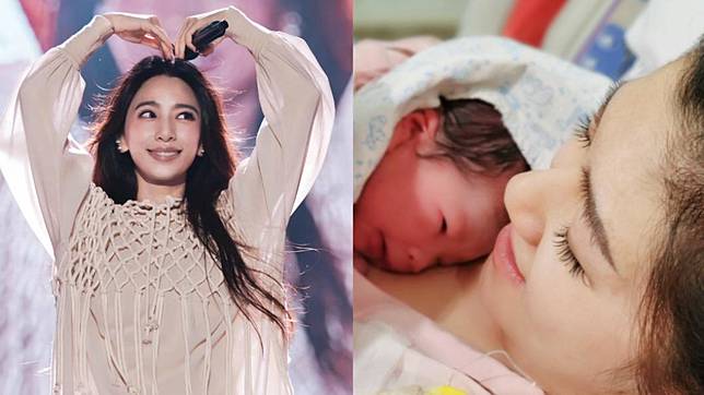 Hebe等到了！陪產Selina嗨喊「家有喜事」 搶頭香看小腰果 | TVBS | LINE TODAY