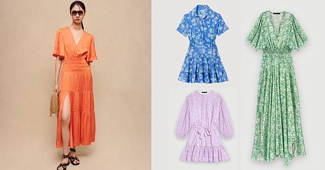 用One Piece迎接夏天！Maje、Sandro 2023春夏洋裝推薦七款，碎花裙滿滿的法式浪漫、海島度假就穿這一件！ | Bella儂儂 | LINE TODAY