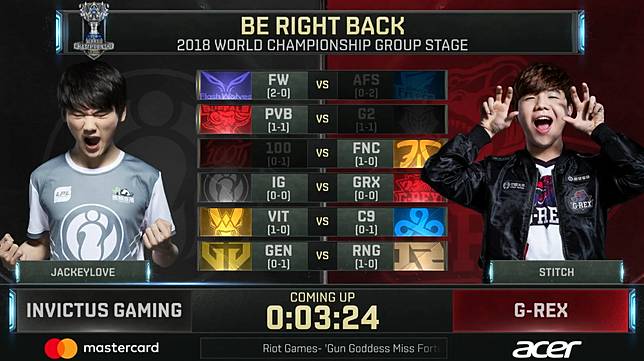 第一戰吞敗！LMS戰隊GRX《英雄聯盟》世界大賽小組賽首戰遭中國IG擊敗 | 遊戲基地 | LINE TODAY