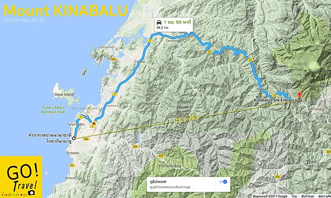 2เท้าหมดแรงก้าว ณ ยอด Mount KINABALU