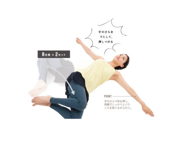 らくちん“寝たまま”トレ ウエスト、二の腕、背中のたるみを撃退！（ananweb）