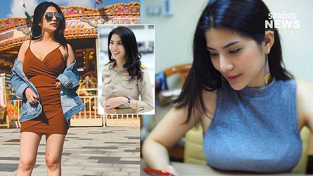 SpringNews | เปิดวาร์ป ครูป้อน ข้าราชการกระทรวงยุติธรรม สาวแซ่บ สอนภาษาอังกฤษฟรี