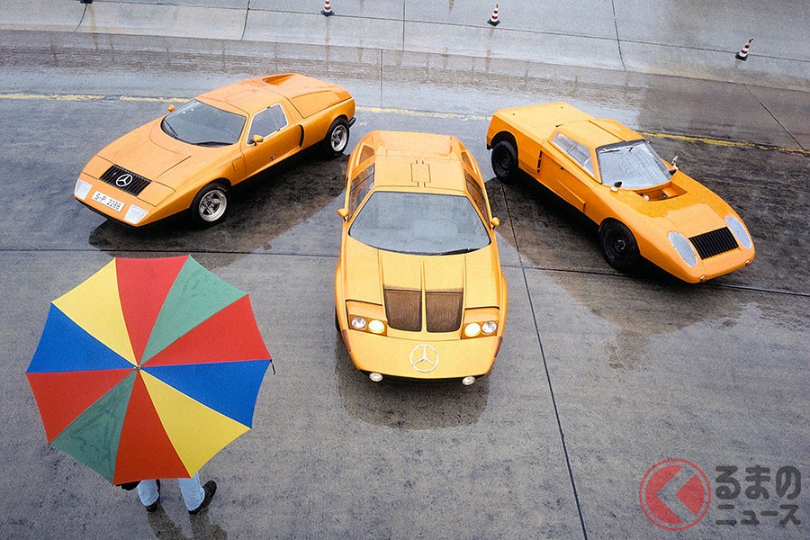 メルセデスにロータリーEgがあった! 「C111」お蔵入りの訳（くるまのニュース）