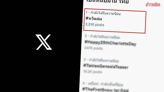 X กลับมาใช้งานได้แล้ว แห่สงสัยเนื้อหาไม่ขึ้นฟีด แต่ติดเทรนด์ #ทวิตล่ม ได้ | Khaosod | LINE TODAY
