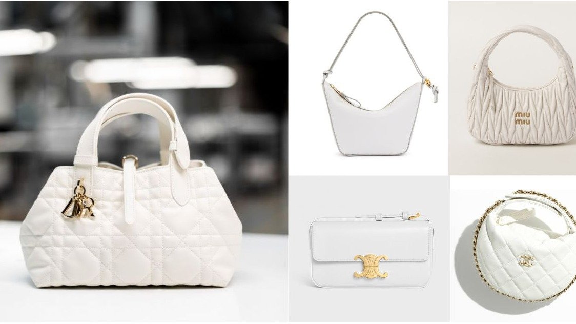 2023夏天「白色精品包」推薦這10款！LV、Celine、Loewe....換上清爽白色，Dior 新款連BLACKPINK Jisoo都搶先曬！ | LINE購物